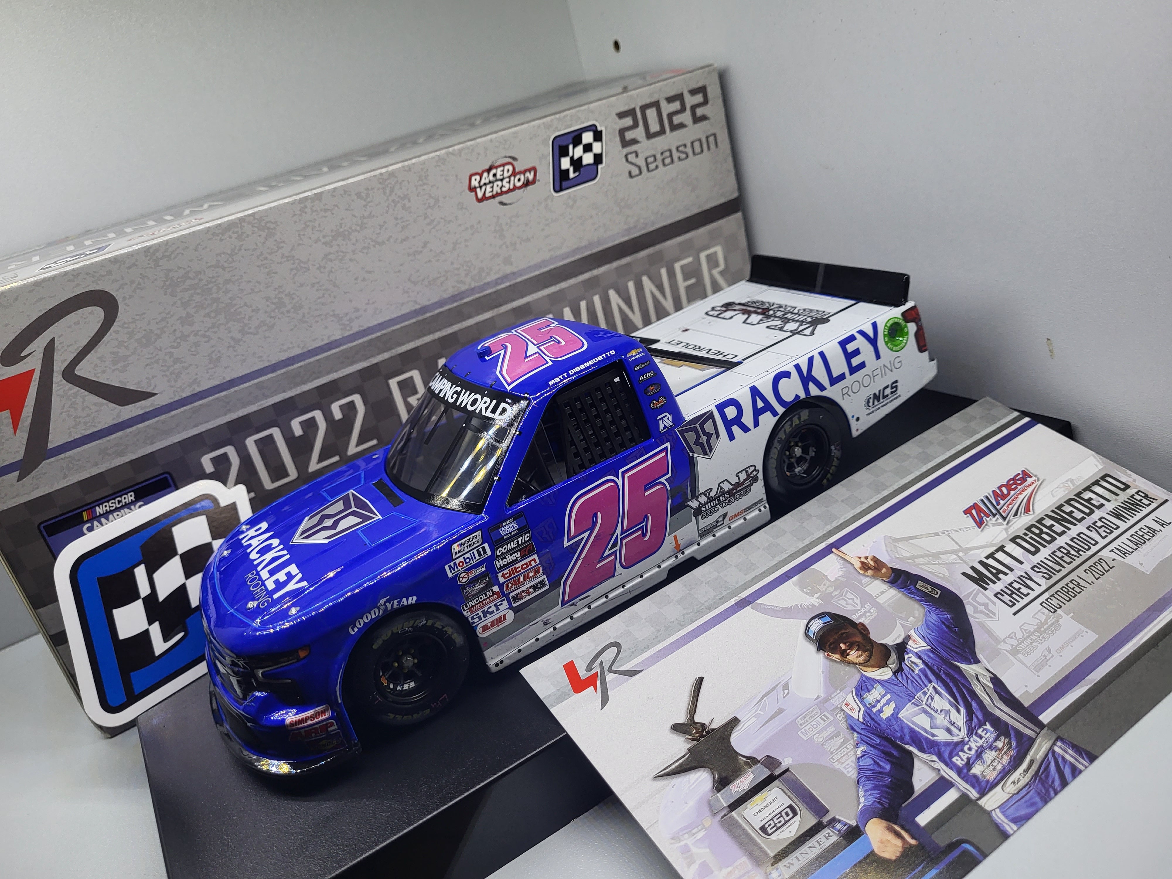 Matt DiBenedetto 2022 Talladega Win 1:24 | CL RACING COLLECTIBLES