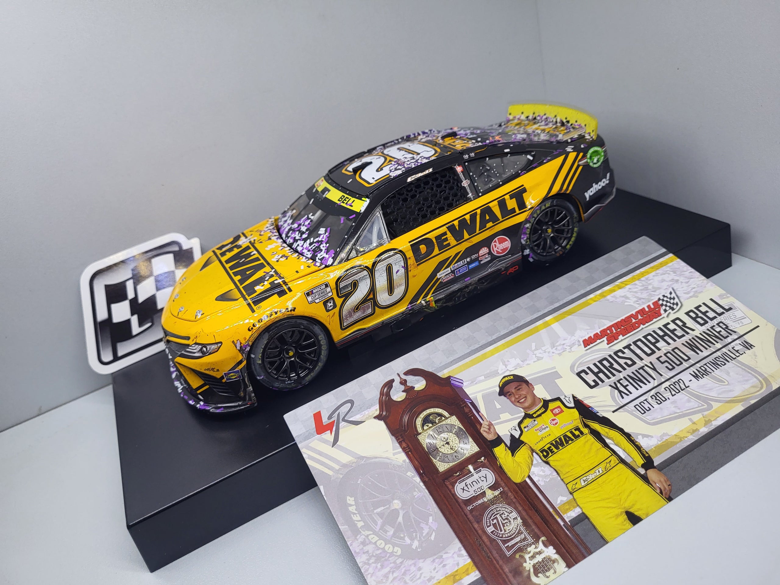 Christopher Bell 2022 Martinsville Win 1:24 | CL RACING COLLECTIBLES