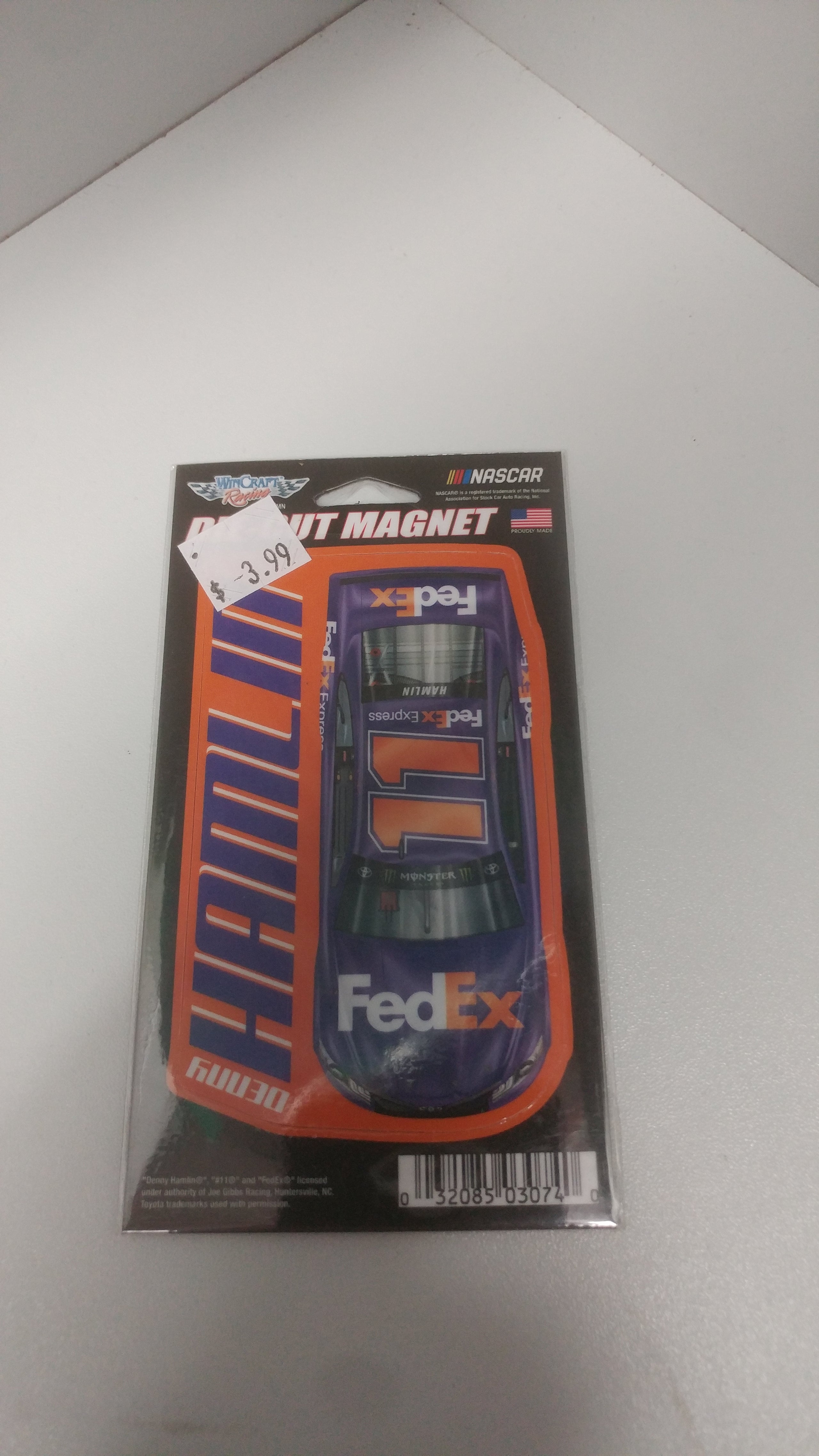 Denny Hamlin Die Cut Magnet | CL RACING COLLECTIBLES