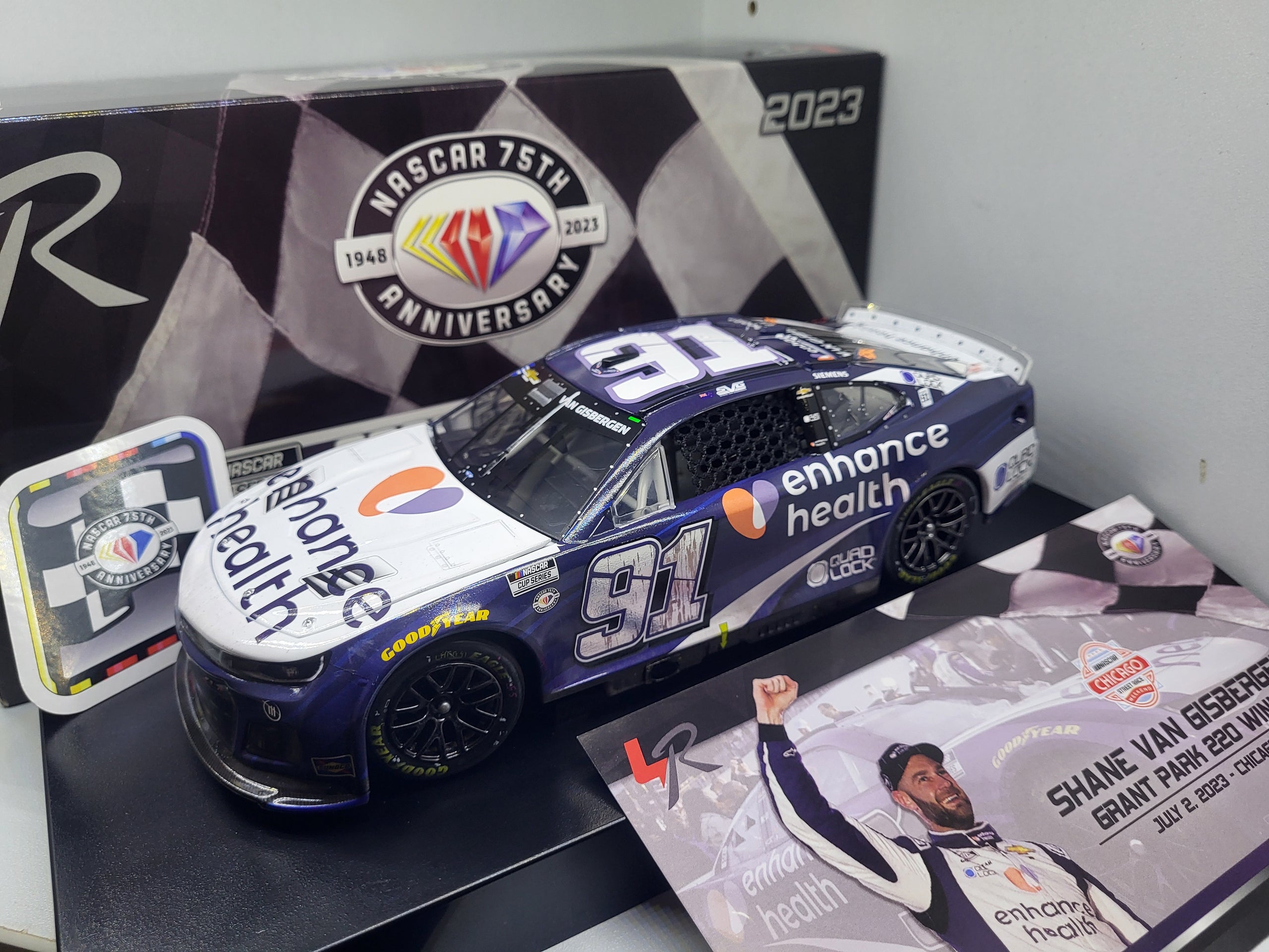 Shane Van Gisbergen 2023 Chicago Win 1:24 | CL RACING COLLECTIBLES