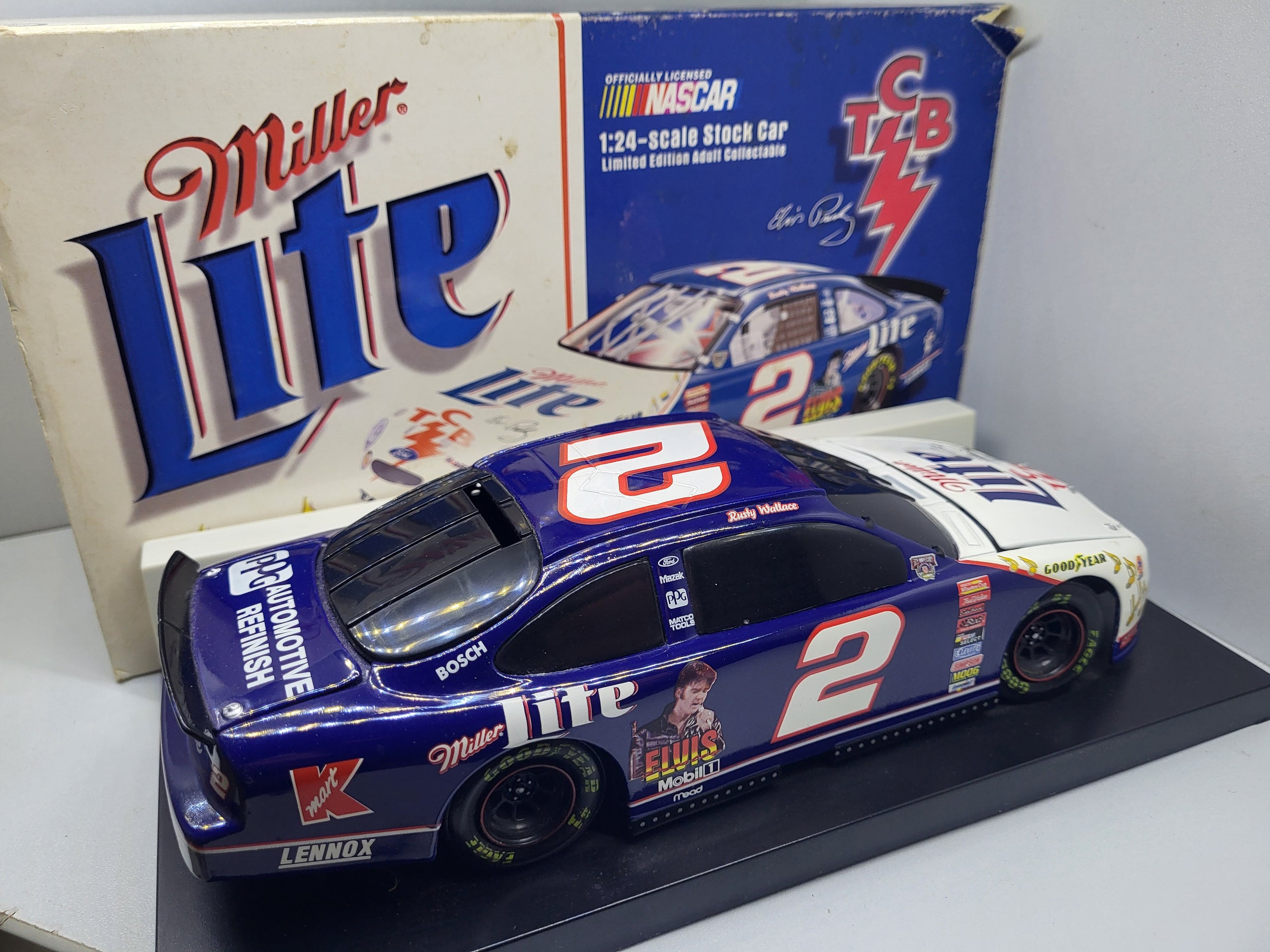 Rusty Wallace 1998 Elvis TCB 1:24 Bank | CL RACING COLLECTIBLES