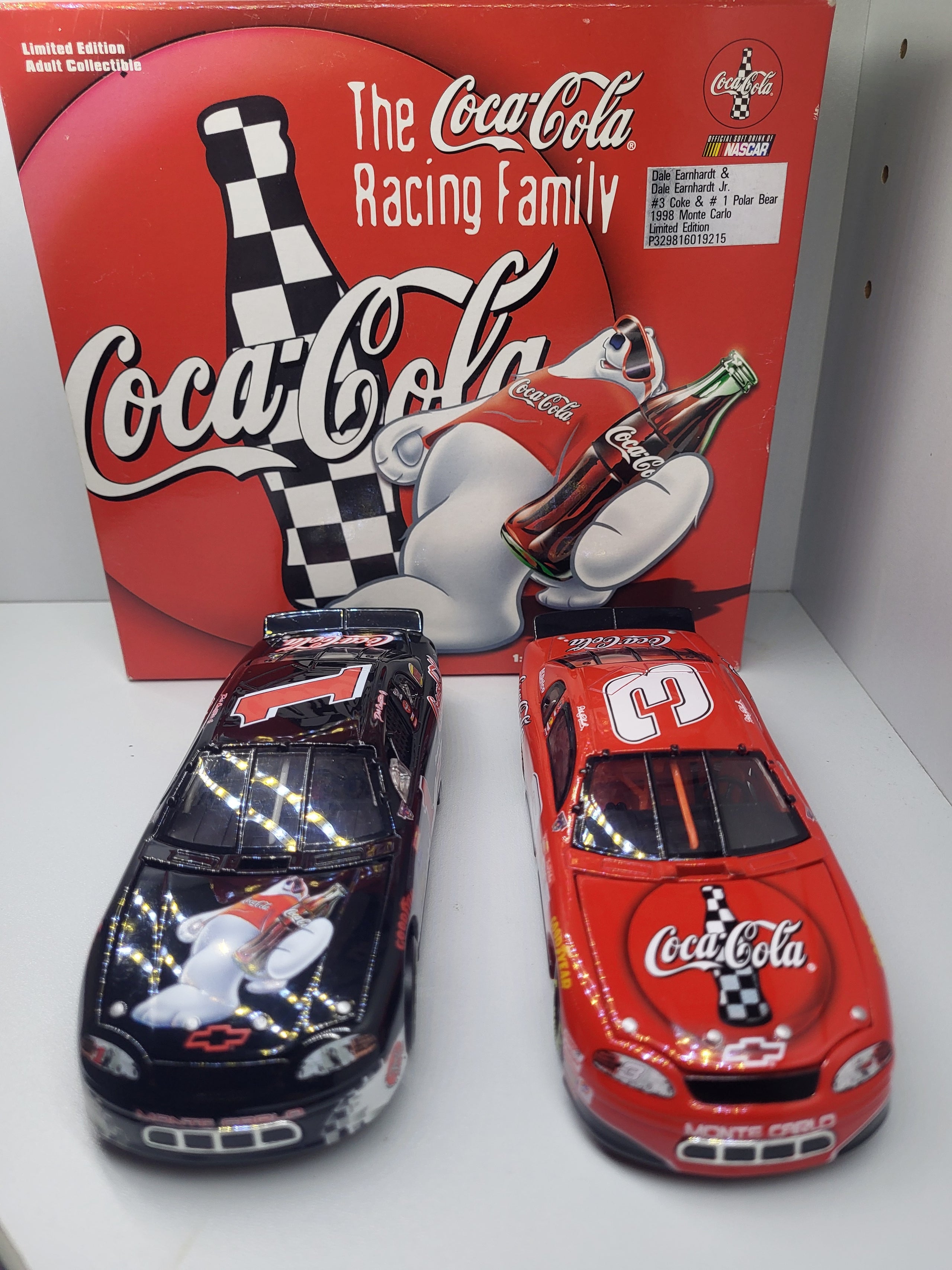 Dale Earnhardt & Dale Earnhardt jr 1998 Coke 2-car Set | CL RACING ...