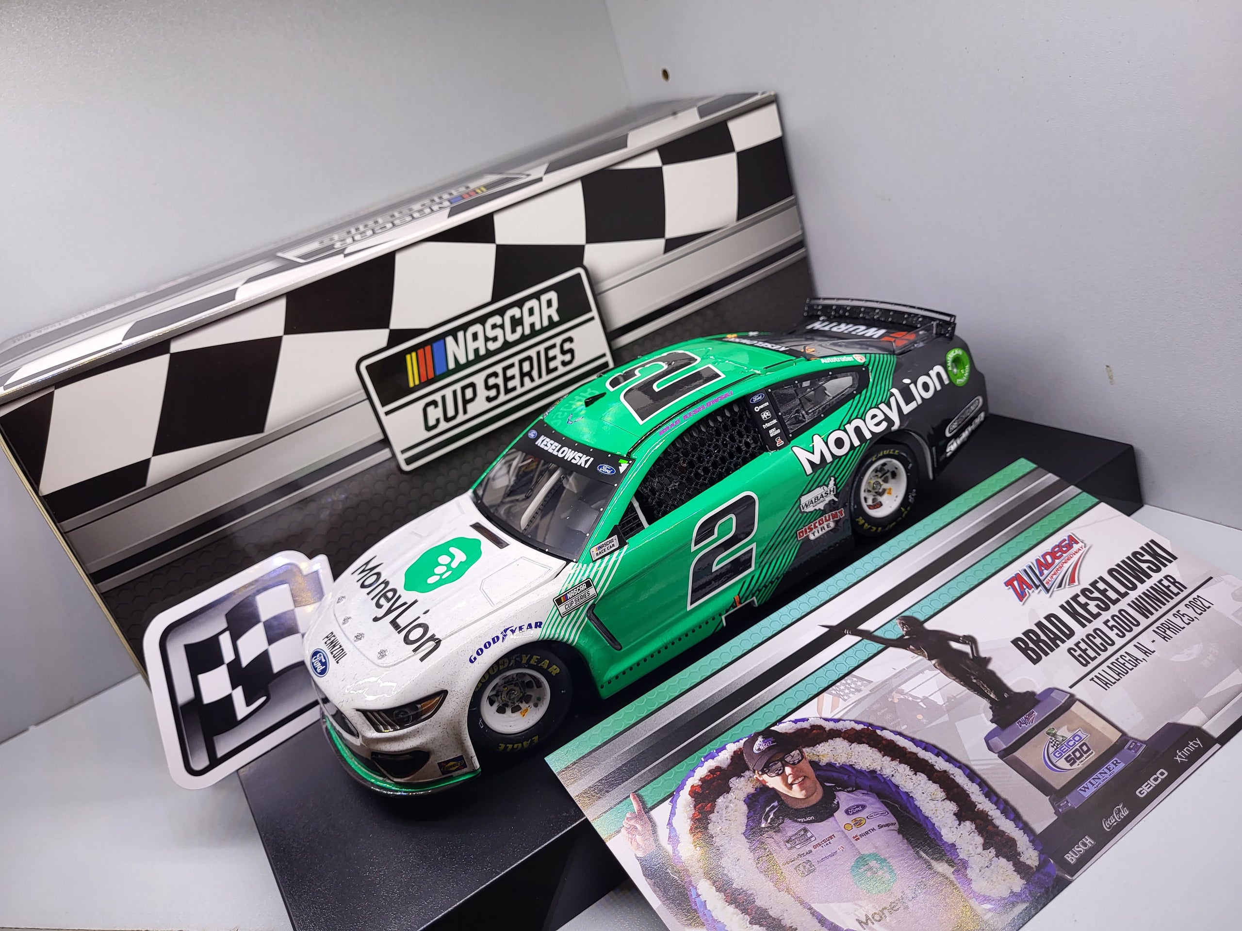 Brad Keselowski 2021 Talladega Win 1:24 | CL RACING COLLECTIBLES