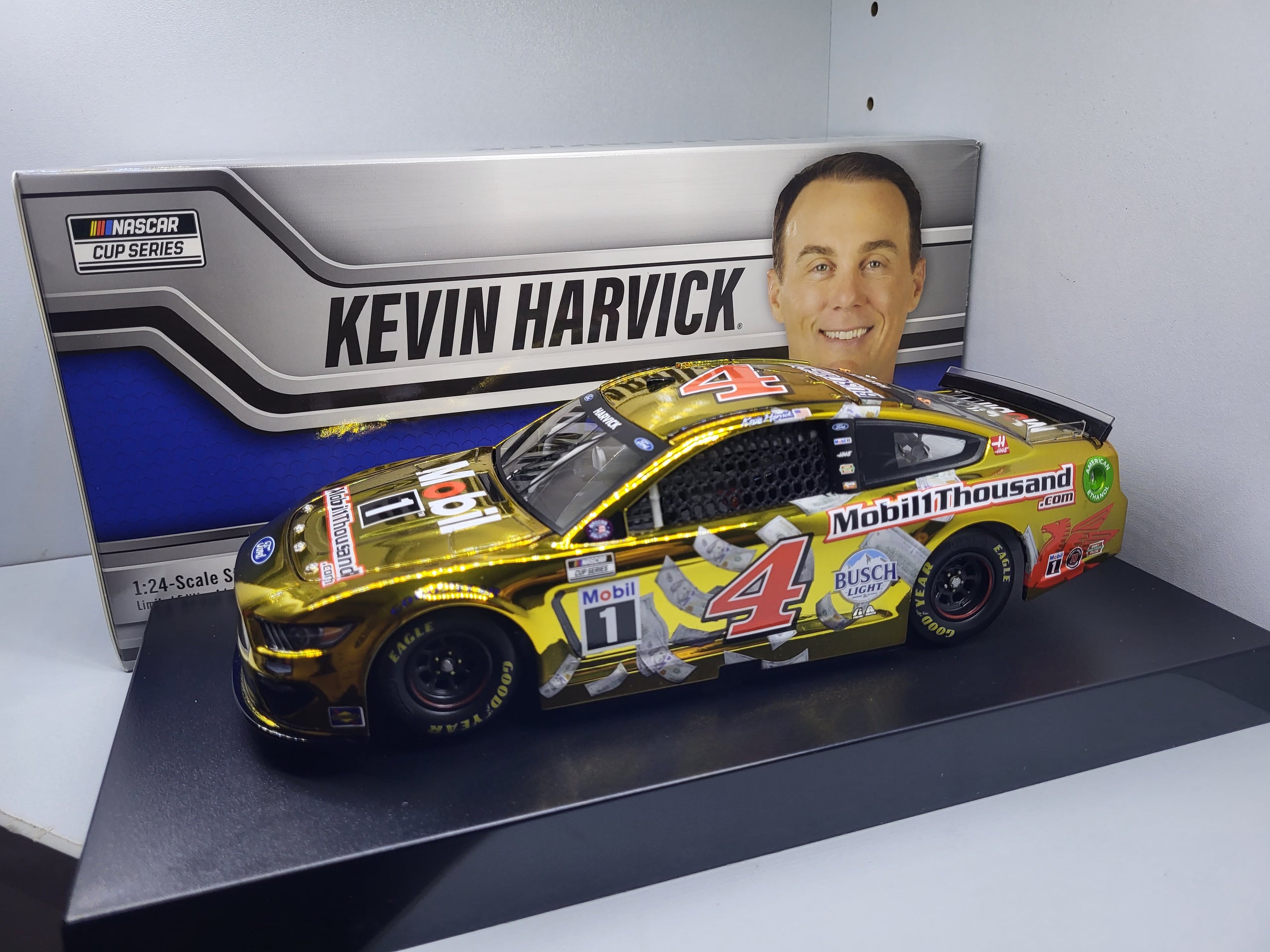 Kevin Harvick 2021 Mobil-1 Thousand Color Chrome 1:24 | CL RACING ...
