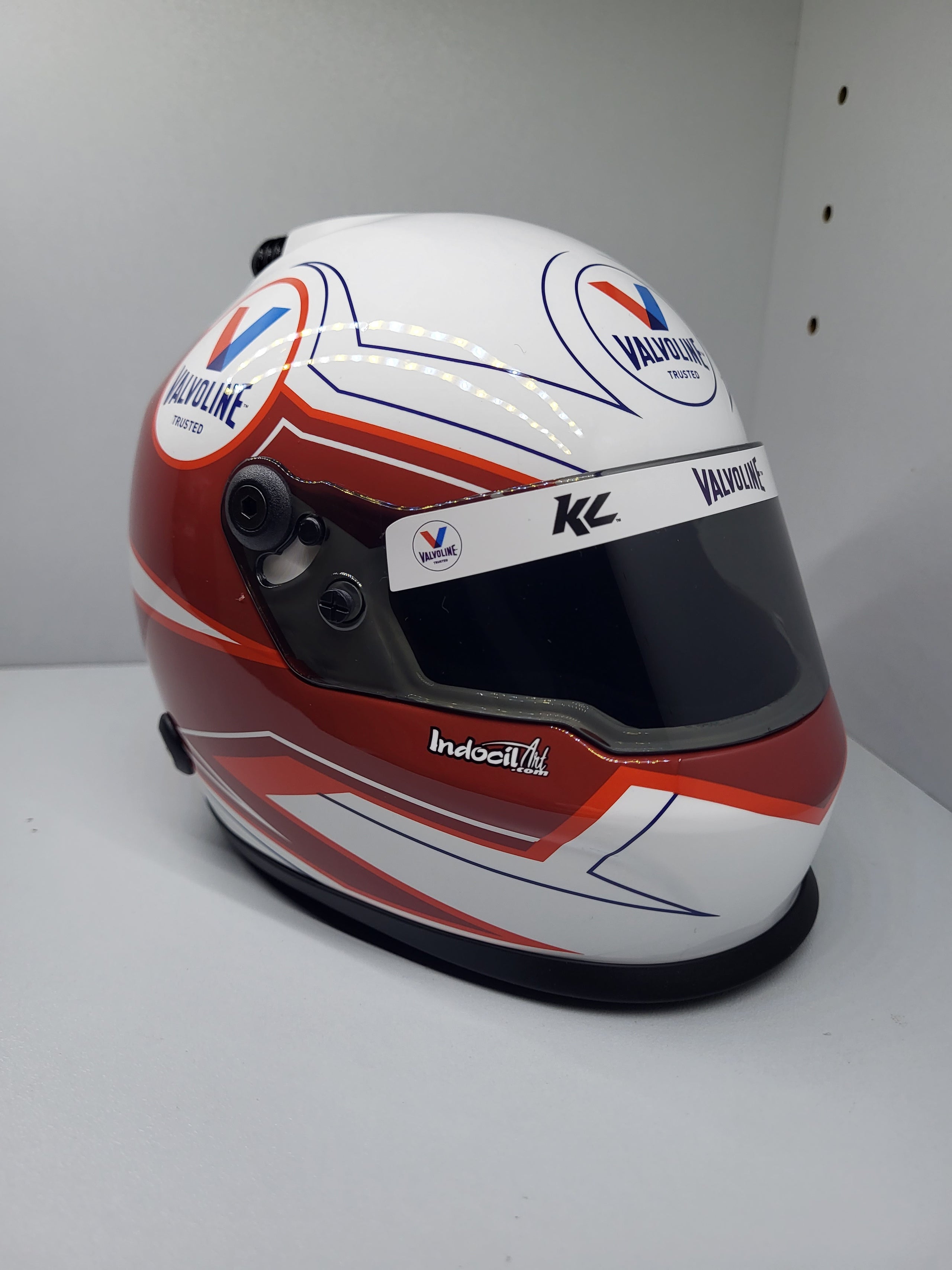 Kyle Larson 2022 Valvoline Mini Helmet | CL RACING COLLECTIBLES