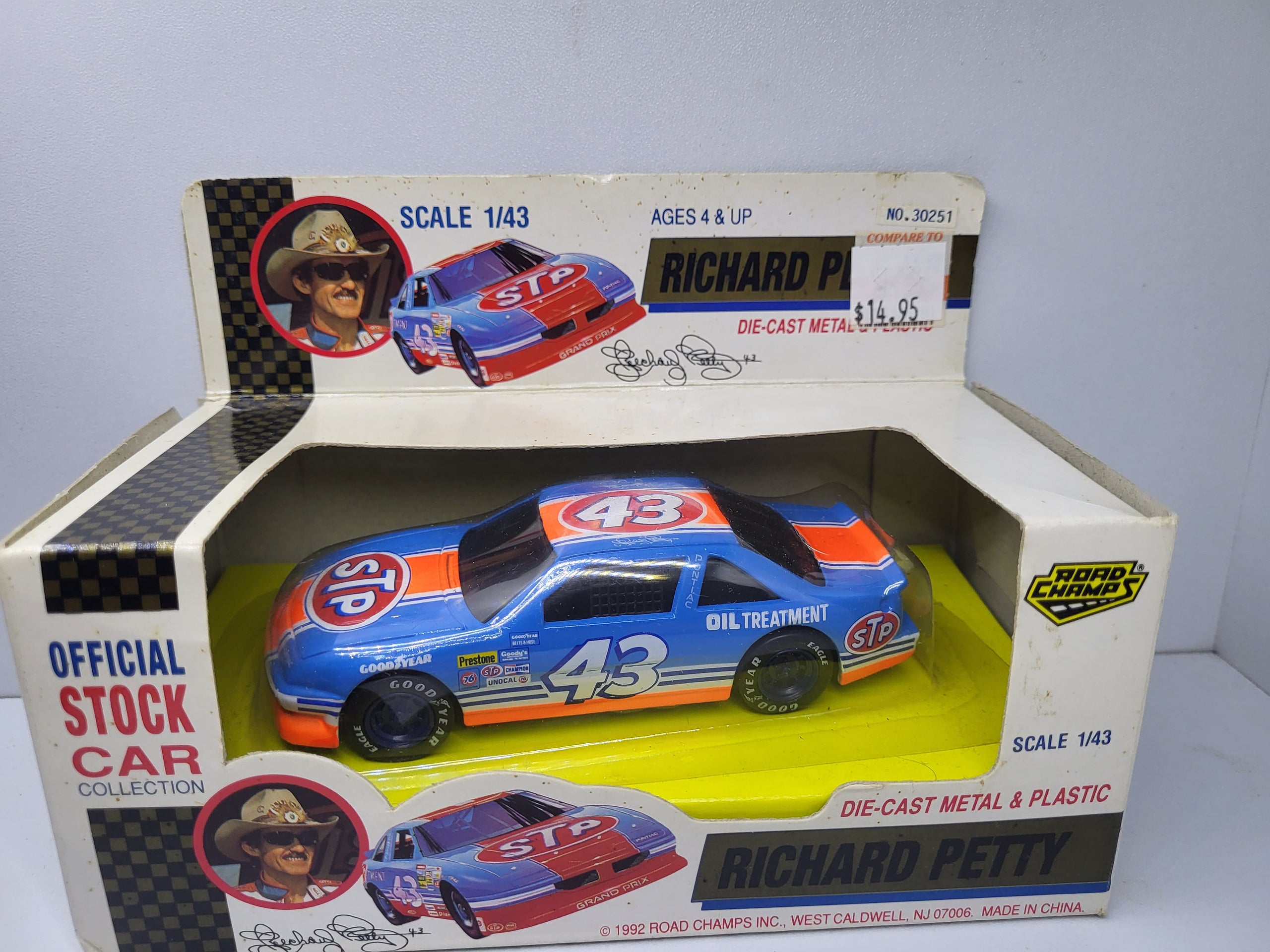 Richard Petty 1992 STP 1:43 | CL RACING COLLECTIBLES